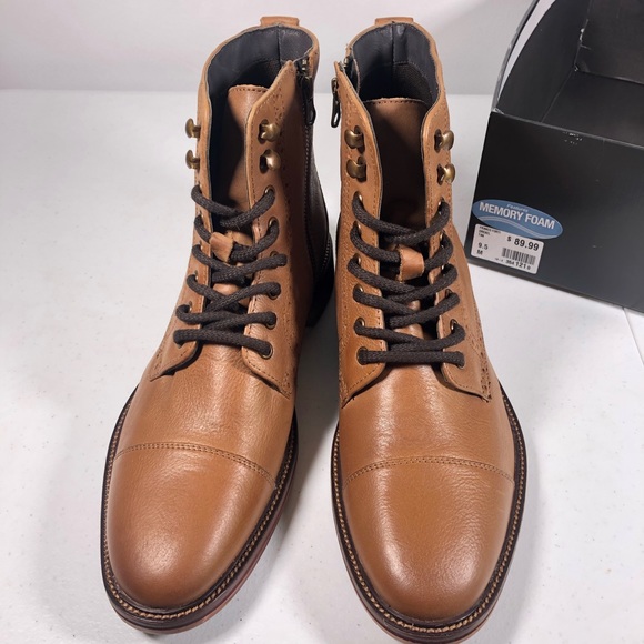 Franco Fortini | Shoes | Franco Fortini Drexel Tan Boots With Memory ...